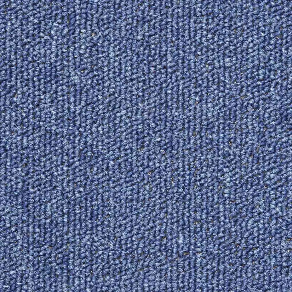 Schodové rohože 30 ks 56 x 17 x 3 cm modré, půlkulaté 3365740