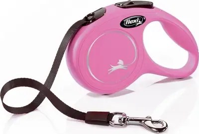 Flexi Classic XS pásek 3m růžové / Vodítko