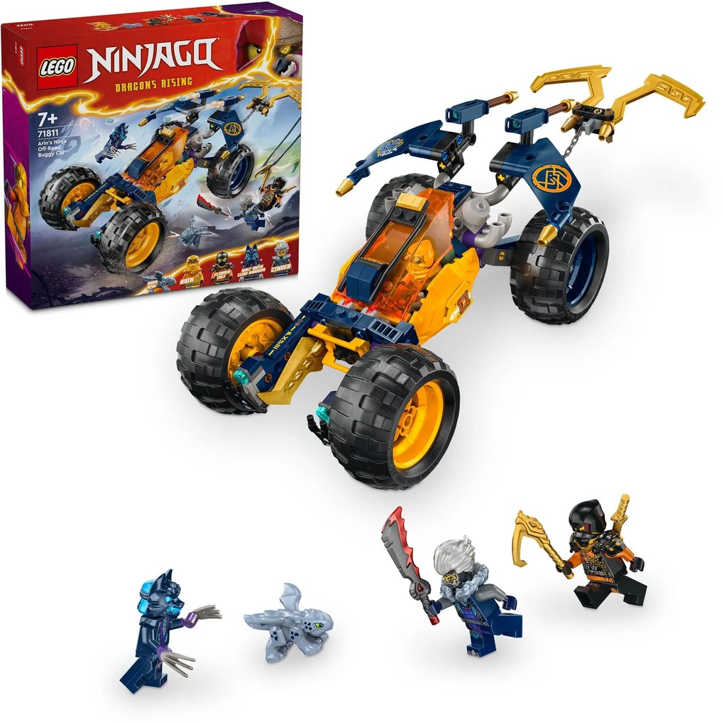 Lego stavebnice lego ninjago 71811 arin a jeho nindžovská terénní bugina