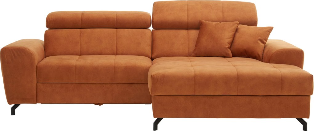 XXXLutz ROHOVÁ SEDAČKA, textil, oranžová Carryhome - Sedací soupravy - 000812004402
