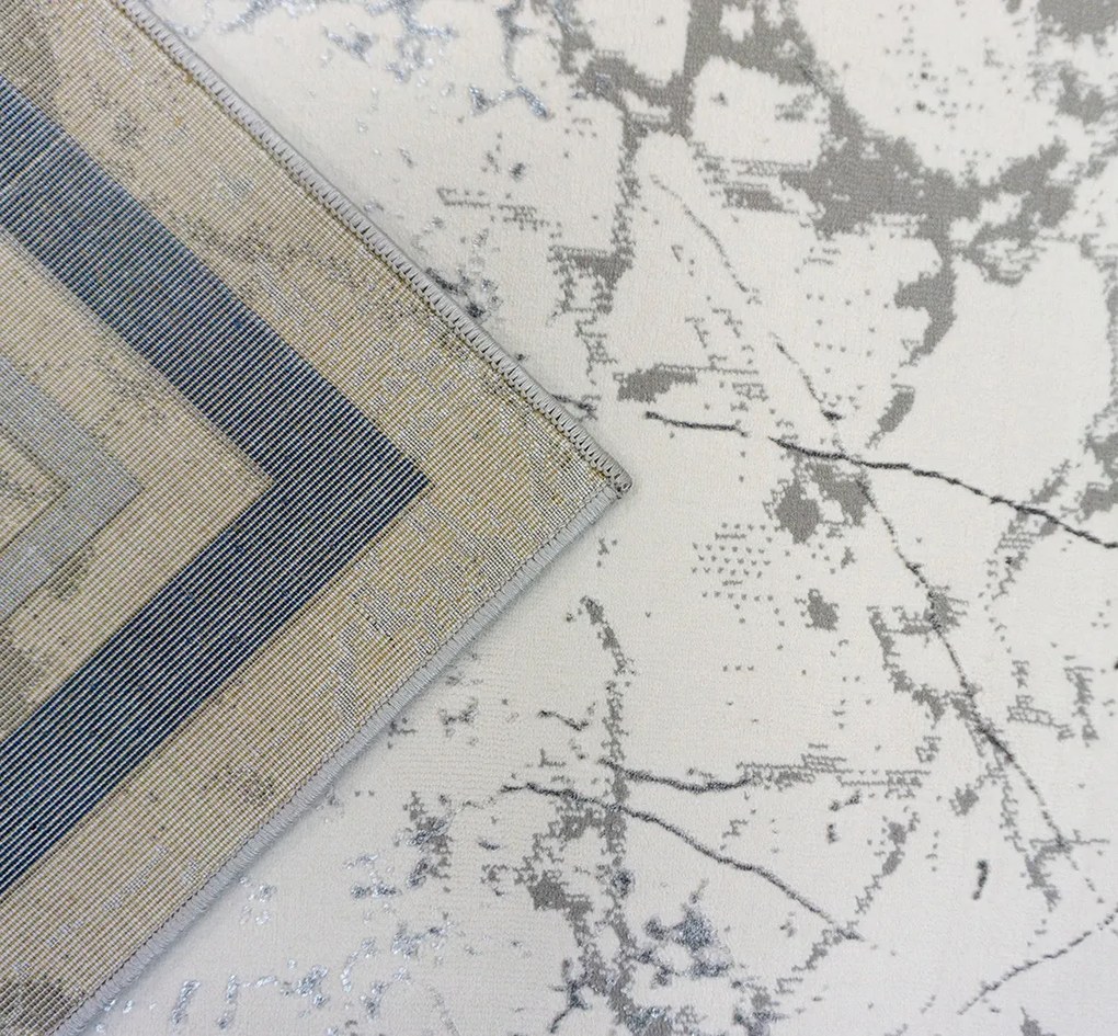 BE Koberec Allianz 6309 NAVY - tmavě modrý obdélníkový Rozměr: 60x100 cm