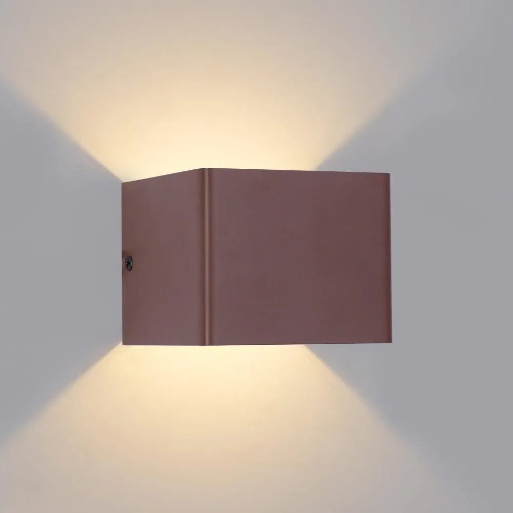BRILAGI - LED Venkovní nástěnné svítidlo DONNANI LED/5W/230V 10 cm hnědá IP44