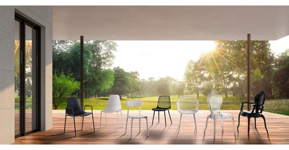 Bílé jídelní židle v sadě 2 ks Nairobi – Tomasucci