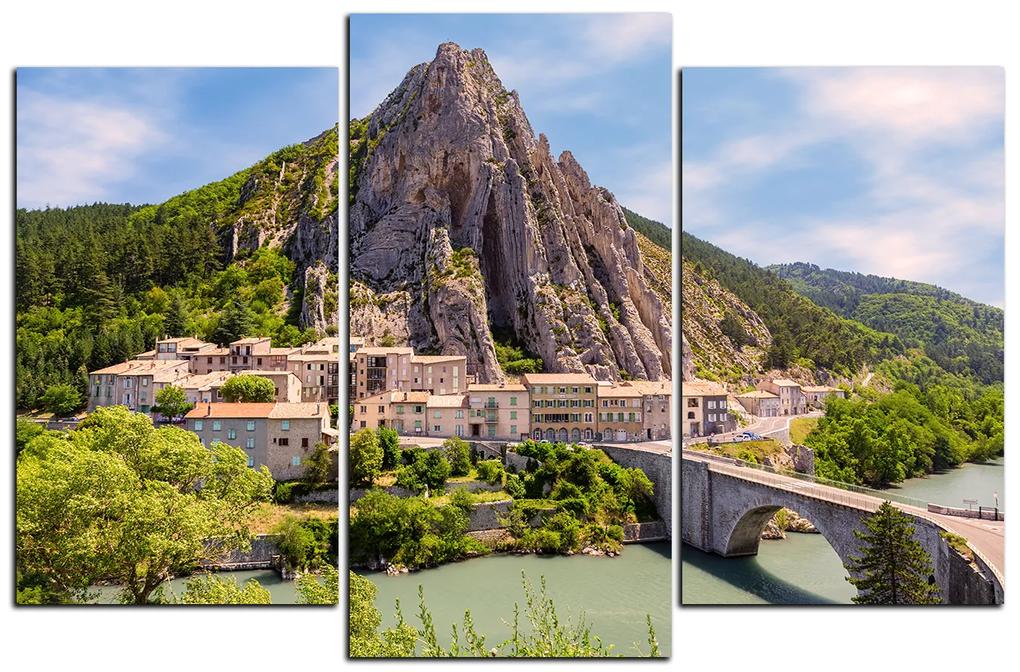 Obraz na plátně - Sisteron v Provence 1235C (90x60 cm)