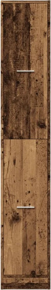 Skříňka na léky old wood 30 x 41 x 174,5 cm kompozitní dřevo 3309634
