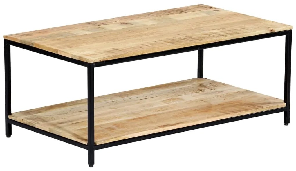 247818 vidaXL Konferenční stolek 110 x 60 x 45 cm masivní mangovníkové dřevo