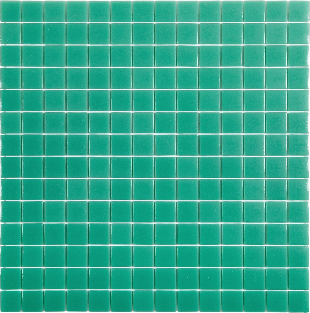 Hisbalit Obklad mozaika skleněná zelená CUBAS 2,5x2,5 (33,3x33,3) cm - 25CUBALH