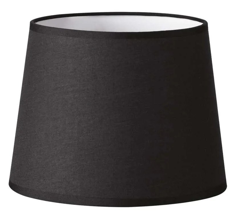 Ideal Lux Stolní lampa SET UP, SMALL, ⌀16cm Barva stínidla: černá, Barva podstavce: mosaz