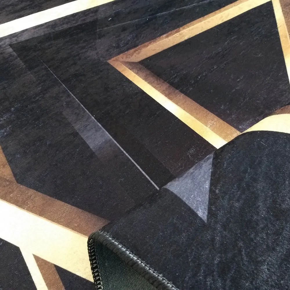 Štýlový koberec s geometrickým motívom Šířka: 80 cm | Délka: 150 cm