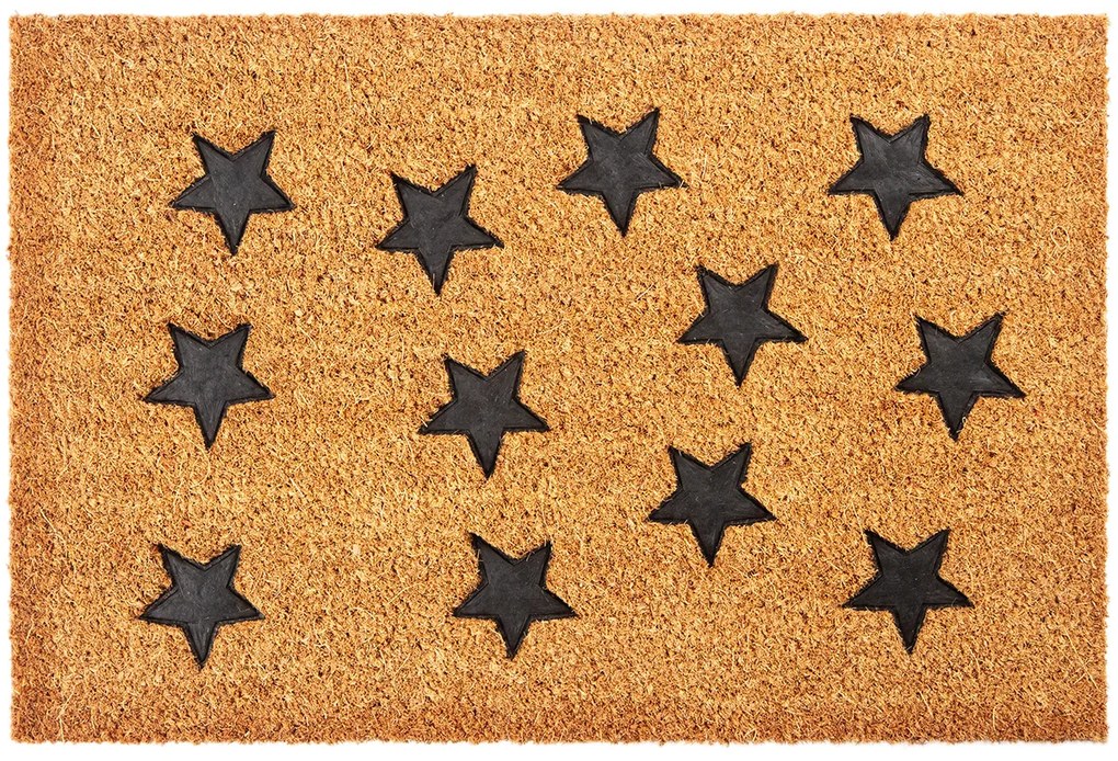 Trade Concept Kokosová rohožka Hvězdy, 40 x 60 cm