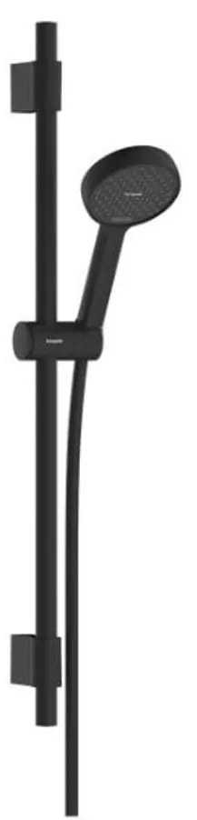 Hansgrohe Activera Select S - Set sprchové hlavice, tyče a hadice, 2 proudy, EcoSmart, matná černá 28048670