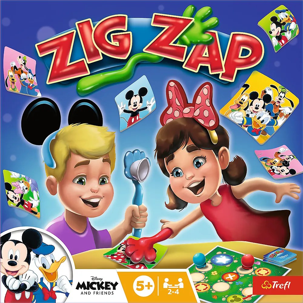 Trefl Gry Hra na obratnost Zig Zap Disney Trefl 02438