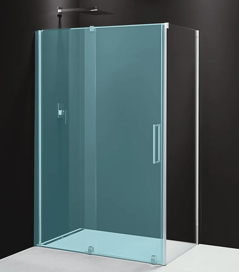 Sapho, ROLLS LINE boční stěna 1000mm, čiré sklo, výška 2000mm, čiré sklo