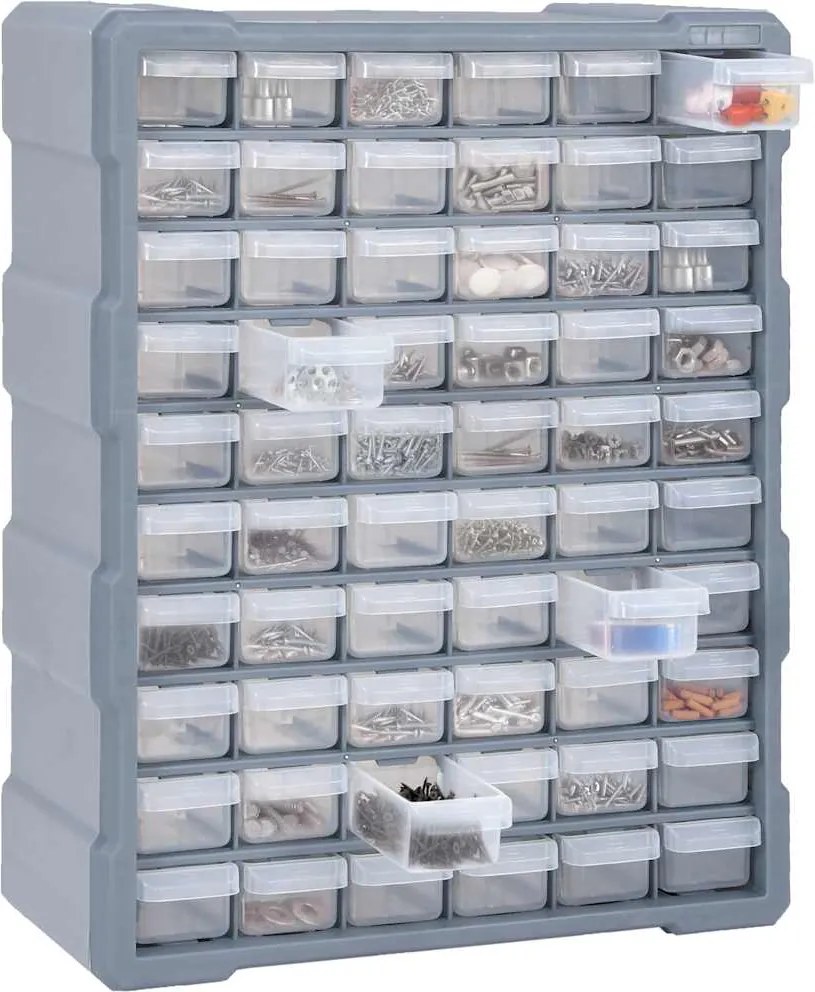 Organizér se 60 zásuvkami 38 x 16 x 47,5 cm 147588