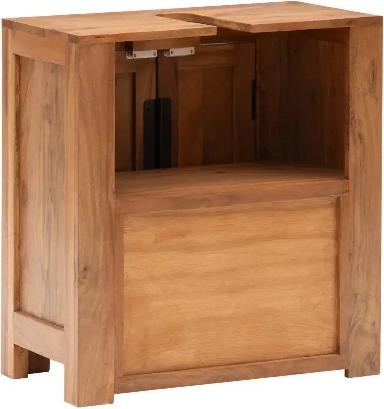 furniture-nabytek.cz - Skříňka pod umyvadlo Osvaro - Černé kovové úchytky