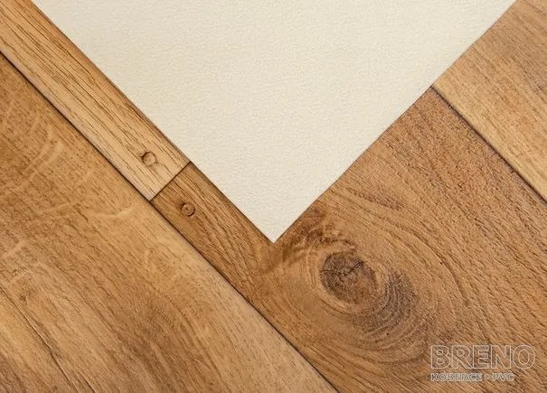 Breno PVC MAXIMA EKO Bando 051 (482-02) – hnědé dřevo, šíře 400 cm