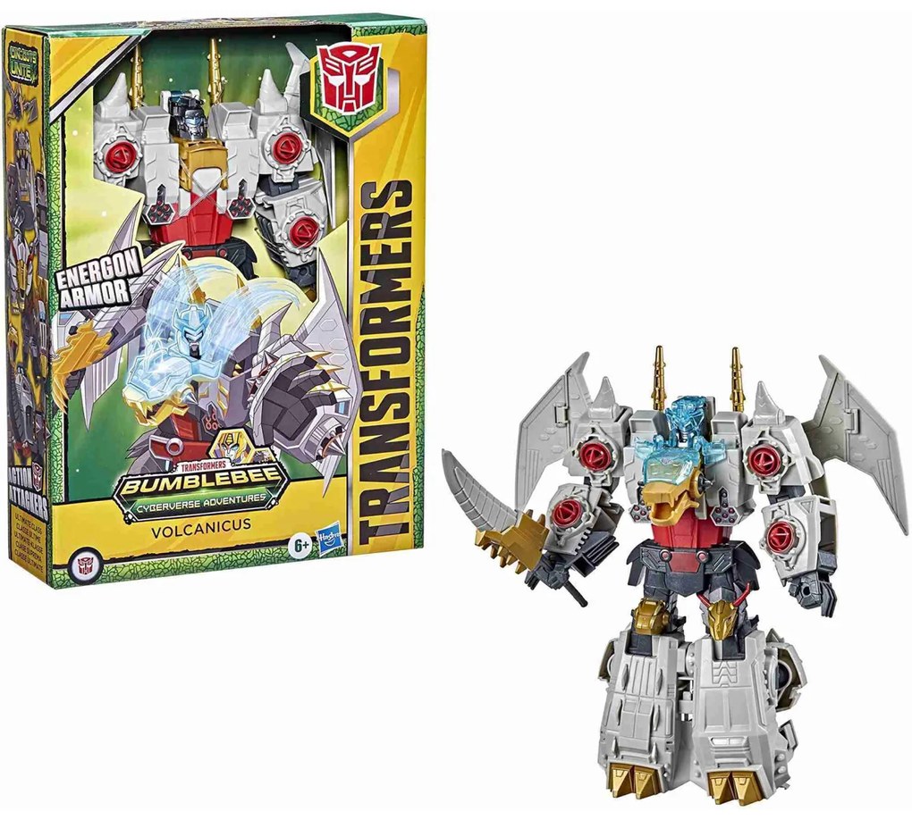 Transformers cyberverse adventures volcanicus 25cm, hasbro e2748