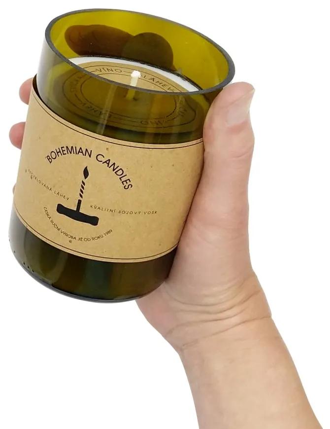 Svíčka ve vinné lahvi Sangria