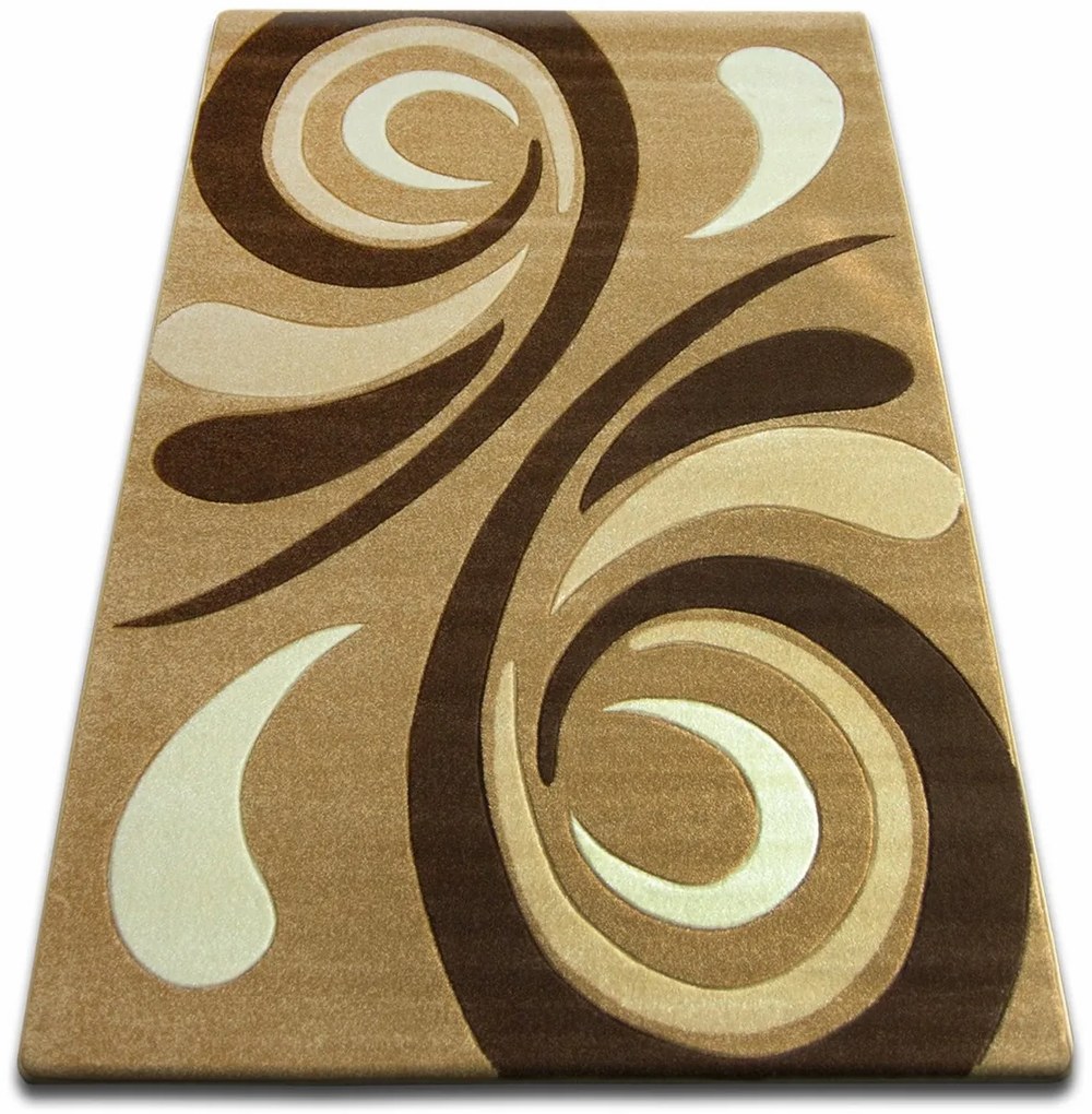 Kusový koberec FOCUS Helix béžový 120x170