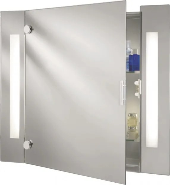 Searchlight 6560 Koupelnové zrcadlo - skříňka MIRROR s LED osvětlením IP44
