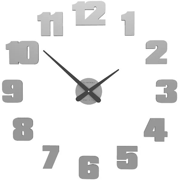 Designové hodiny 10-308 CalleaDesign 65cm (více barev) Barva švestkově šedá-34