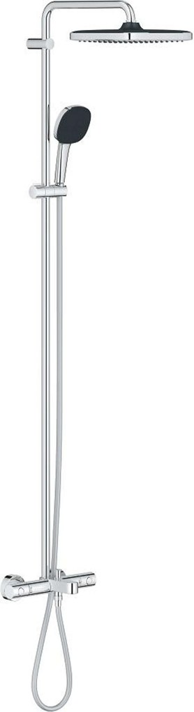 Grohe - Sprchový set s vanovým termostatem, 25x25 cm, 2 proudy, chrom 26984001ROZ1