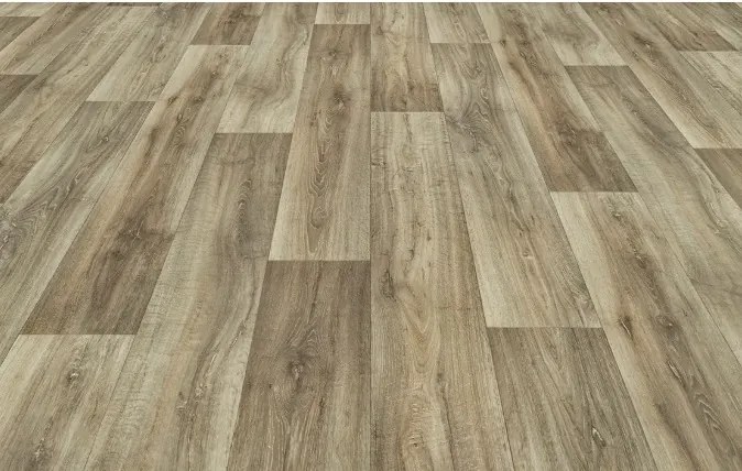 BEAUFLOR PVC podlaha - lino Toptex Lime Oak 069L - jemný hnědo-šedý dekor ŠÍŘKA: 5 m, POUŽITÍ: Zátěžové, Bytové