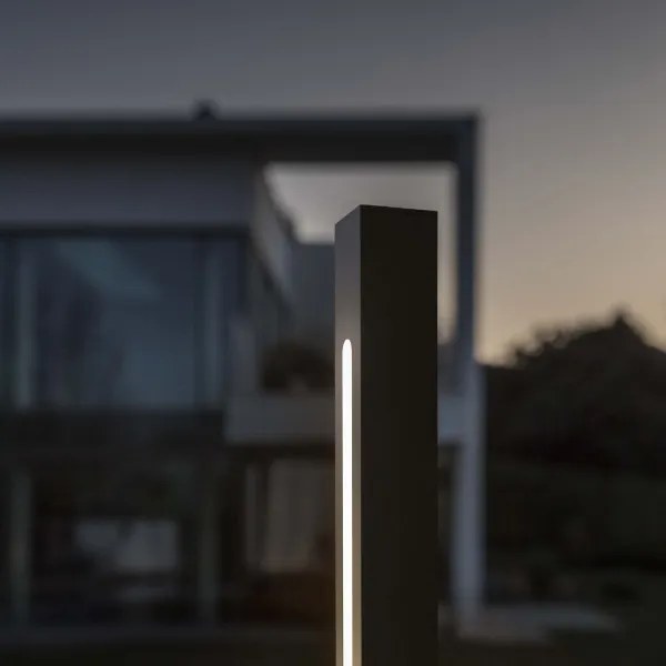 Ideal Lux - LED Venkovní lampa JEDI LED/25W/230V 160 cm CRI 90 IP65 antracit