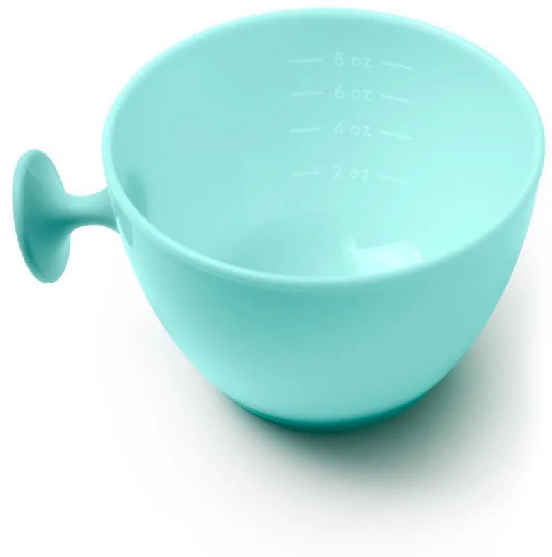 SKIP HOP Misky s víkem a držákem Easy Grab 2 x 240 ml Grey+Teal