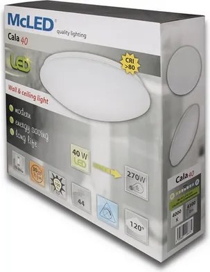 LED svítidlo McLED Cala 40 40W 4000K IP44 ML-411.232.32.0