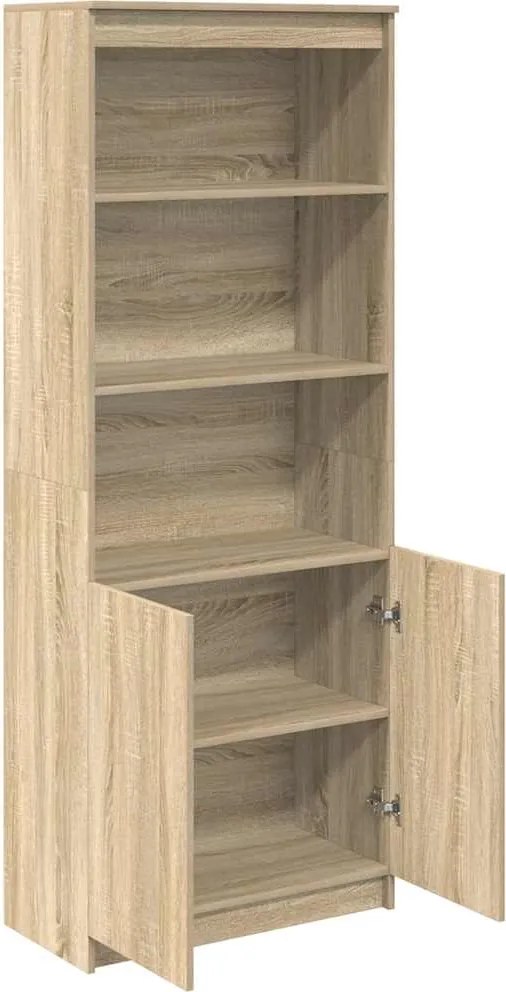 Skříň highboard dub sonoma 70 x 35 x 180 cm kompozitní dřevo 3328473