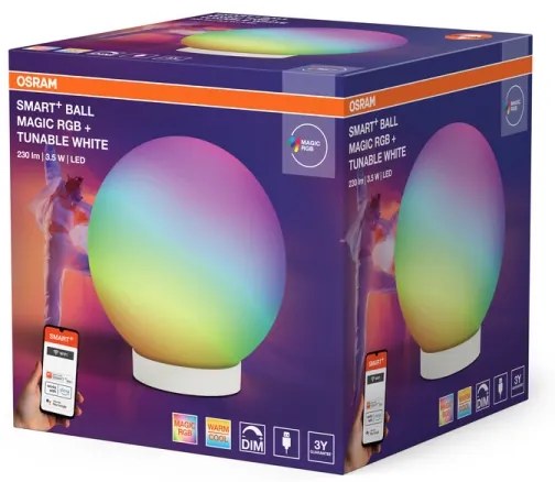 Osram - LED RGBW Stmívatelná stolní lampa SMART+ MAGIC LED/3,5W/5V Wi-Fi