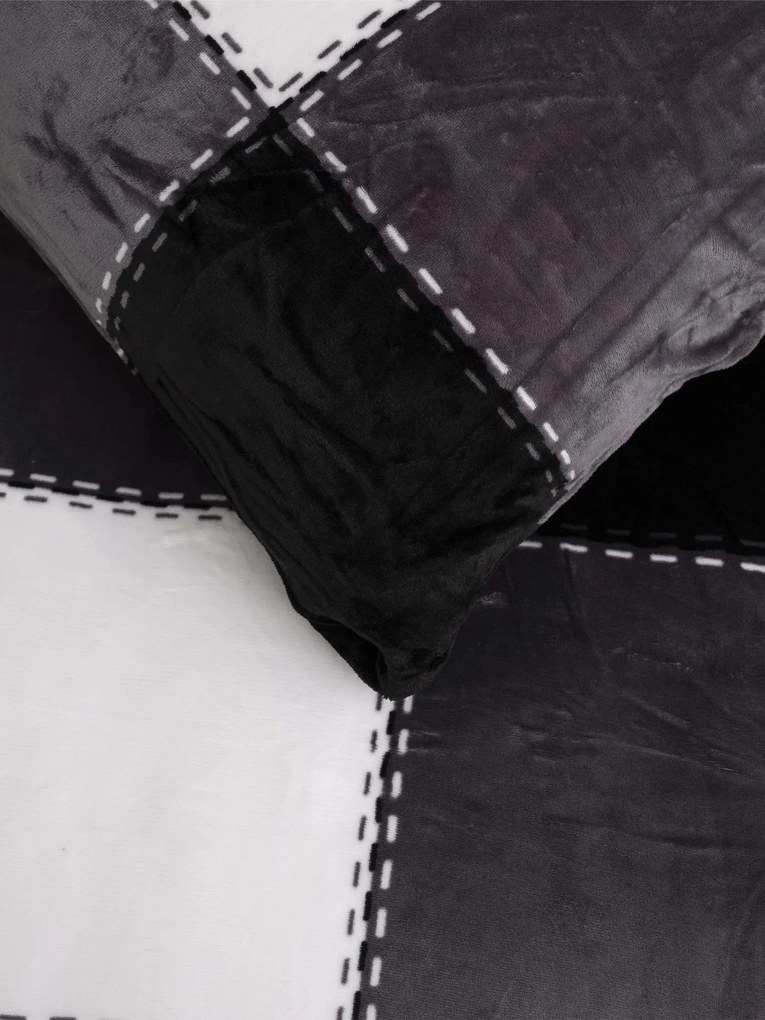 MK Lůžkoviny Mikroplyšové povlečení Exclusive - Mark 140 × 200 cm, 70 x 90 cm
