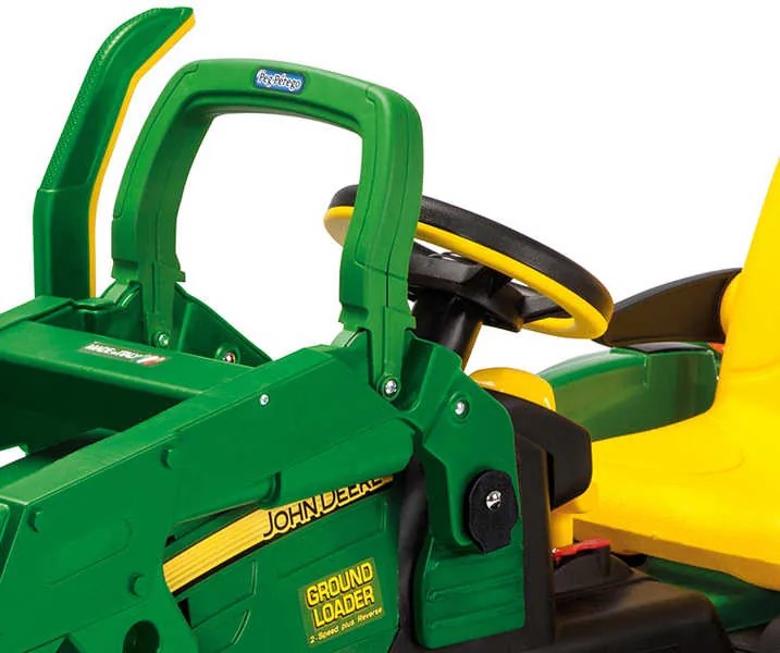 PEG PÉREGO Traktor John Deer Ground Loader 12V 2 motory ELEKTRICKÁ VOZÍTKA igor0068