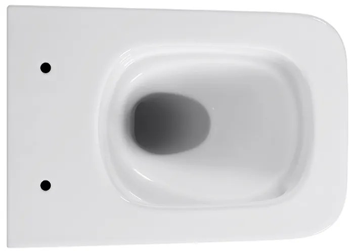 BPS-koupelny Závěsná WC mísa se SoftClose sedátkem HYD-6836, bílá