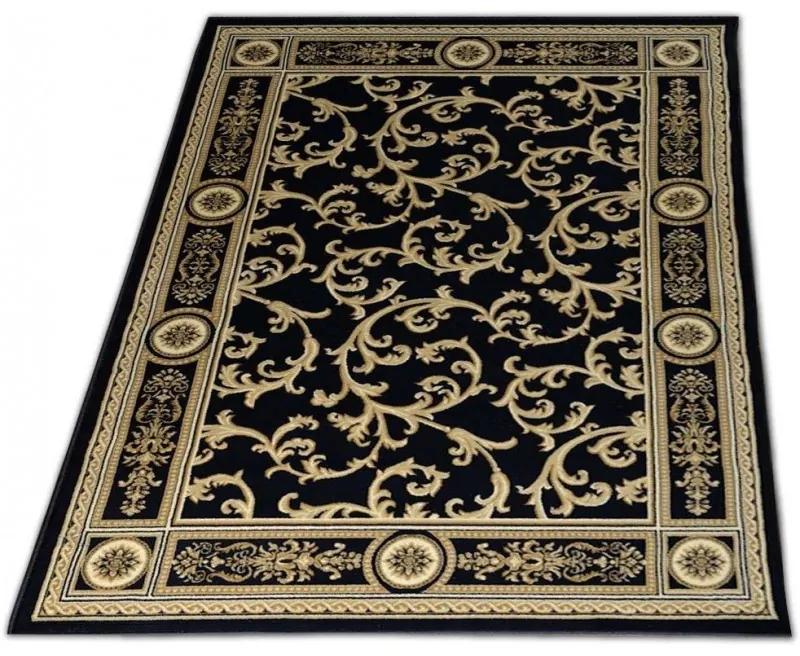 Kusový koberec Exclusive 1 černý - 200 x 300 cm