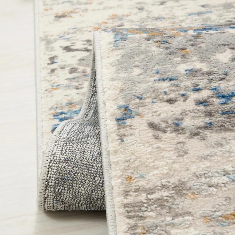 Kusový koberec Erebos krémově modrý 140x200cm