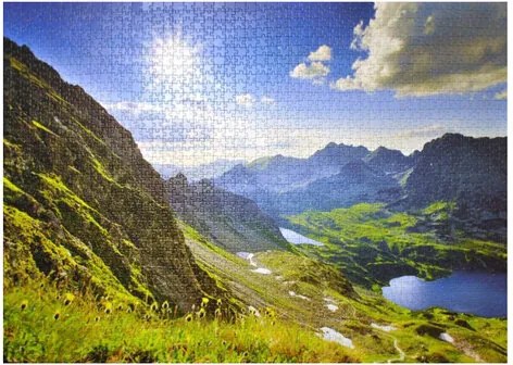 Puzzle Trefl Dolina Pięciu Stawów Tatry Polsko 2000 dílků