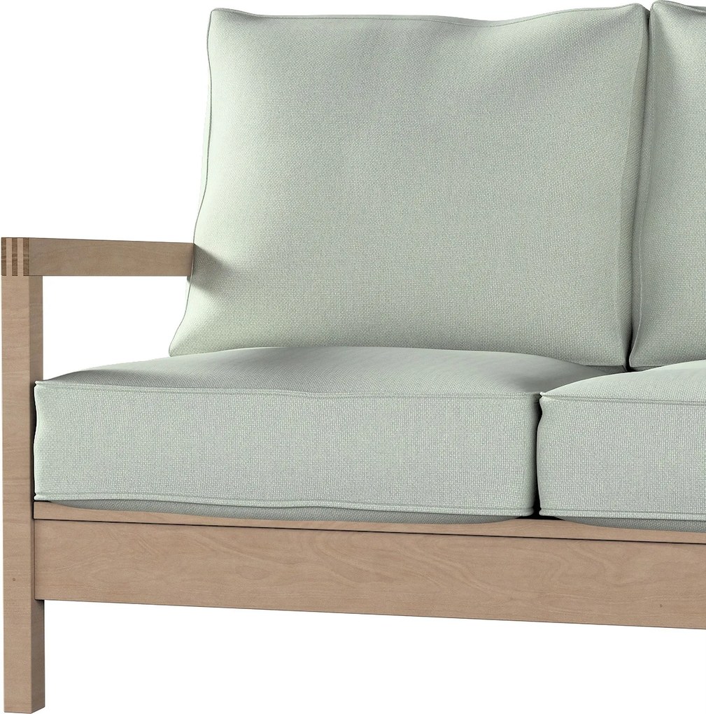 Potah na pohovku IKEA  Lillberg 2-místná nerozkládací barva modrá látka pletený vzor