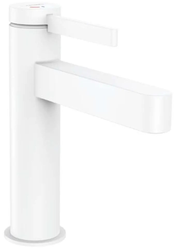 Hansgrohe Finoris - Umyvadlová baterie, s výpustí, CoolStart, EcoSmart, matná bílá 76025700