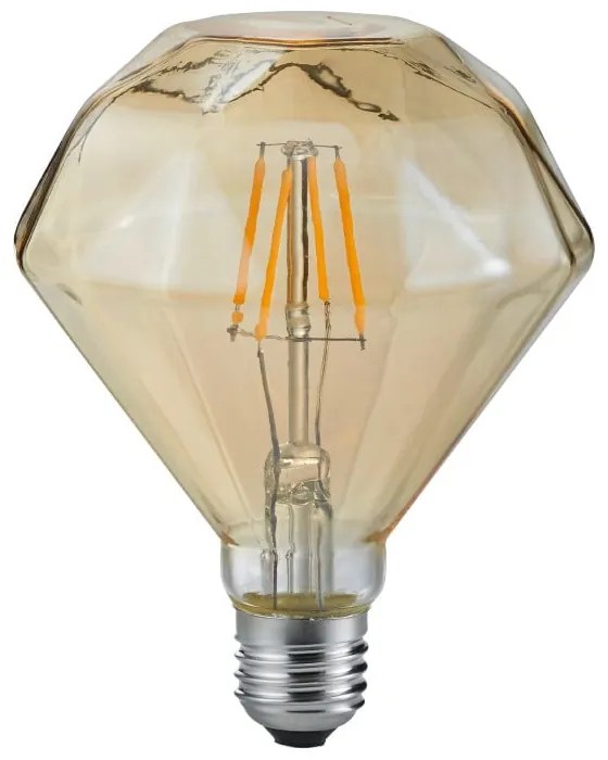 Teplá LED žárovka E27, 4 W Diamant – Trio