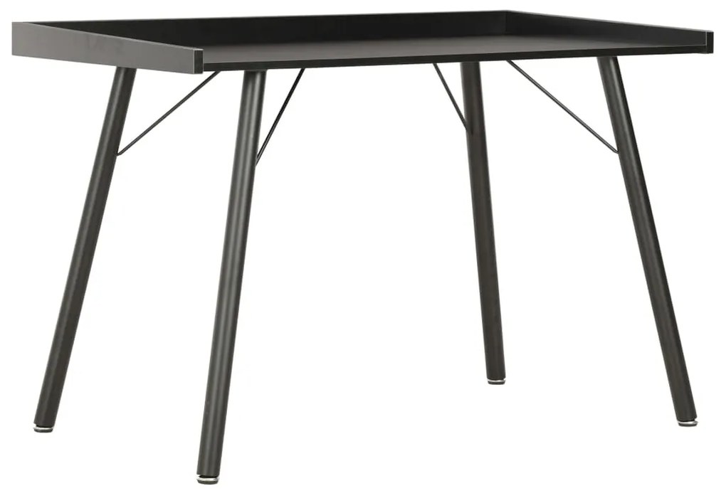 20270 vidaXL Psací stůl černý 90 x 50 x 79 cm