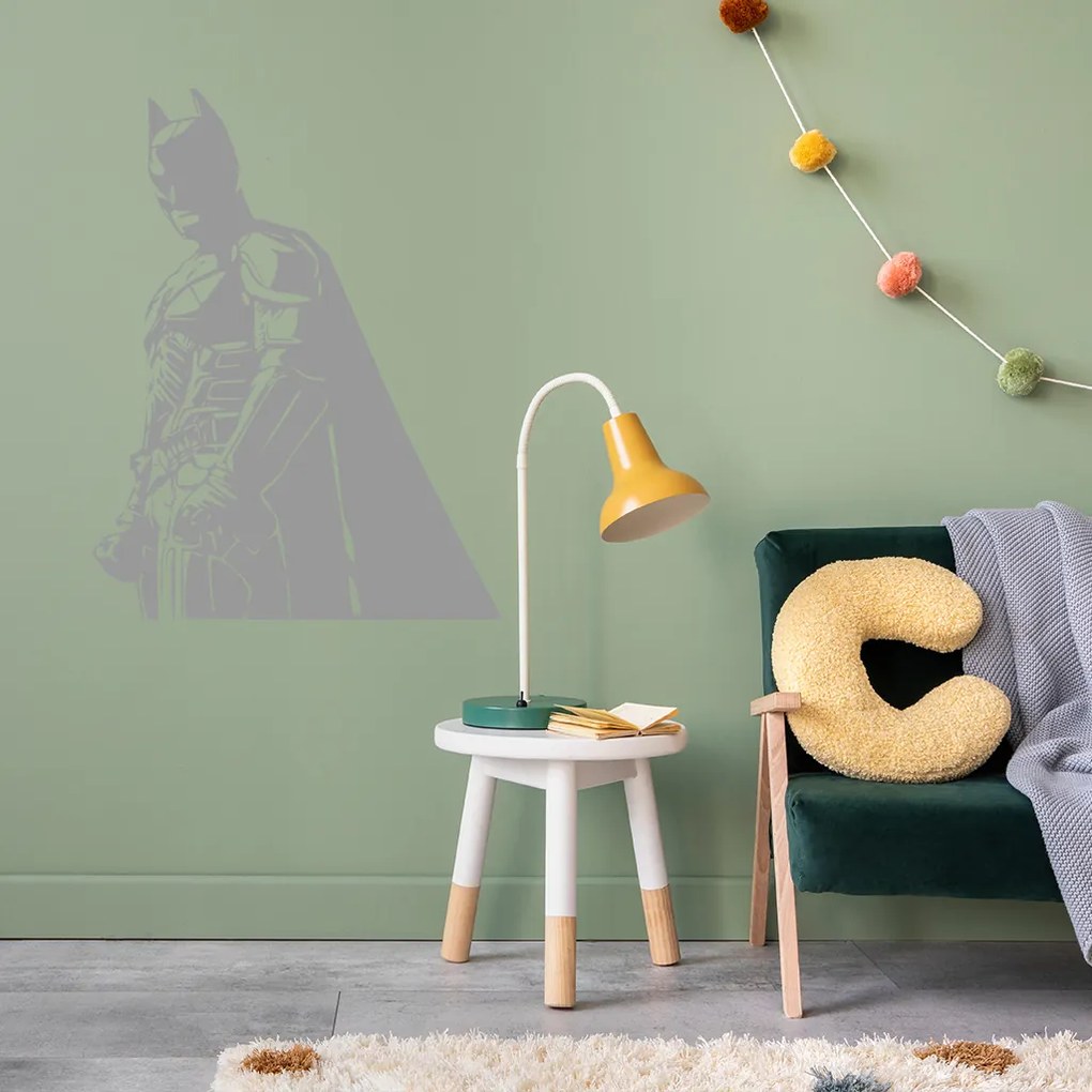 Živá Zeď Samolepka na zeď Silueta Batmana Barva: černá