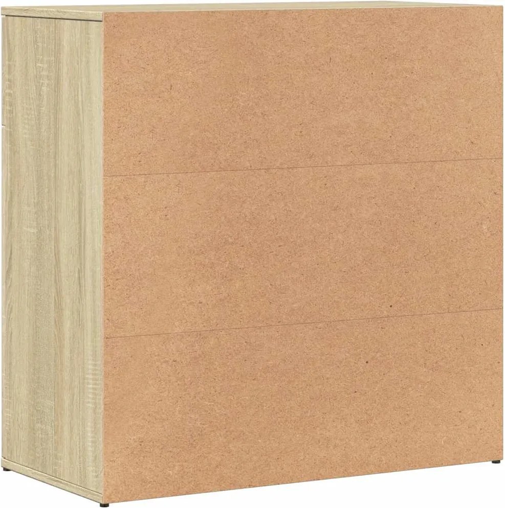 Příborníky 2 ks dub sonoma 79 x 38 x 80 cm kompozitní dřevo 3276618
