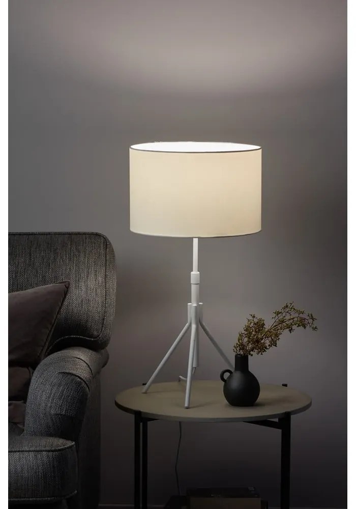 Bílá stolní lampa Markslöjd Sling