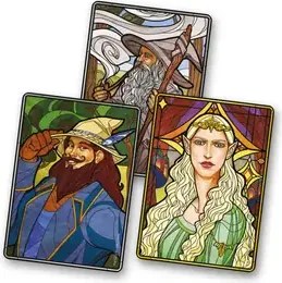 Asmodee Pán prstenů: Společenstvo prstenu - Štychová karetní hra / Poč