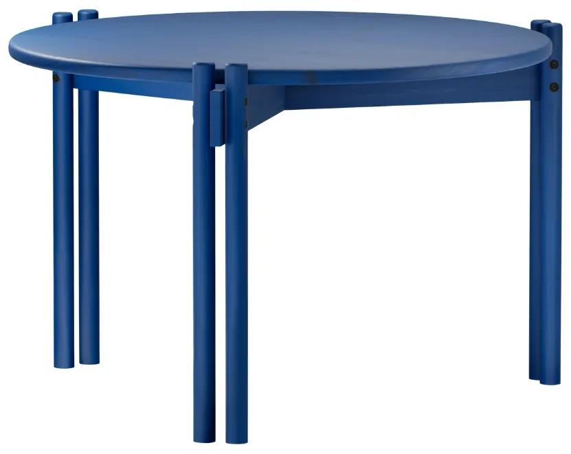 OnaDnes -20% Modrý dřevěný konferenční stolek Karup Design Sticks 60 cm