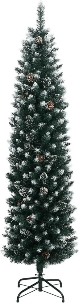 Umělý úzký vánoční stromek se 150 LED 120 cm 3315778