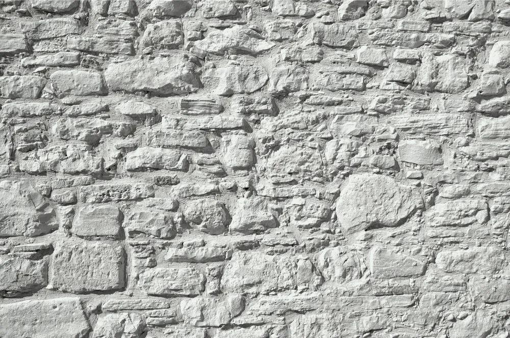 Fototapeta šedá stěna z kamene - 300x200 cm