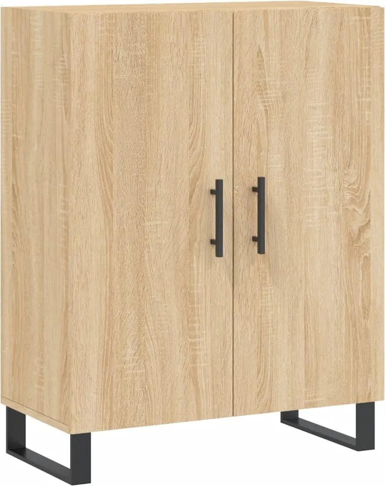Skříň highboard dub sonoma 69,5 x 34 x 180 cm kompozitní dřevo 3195702